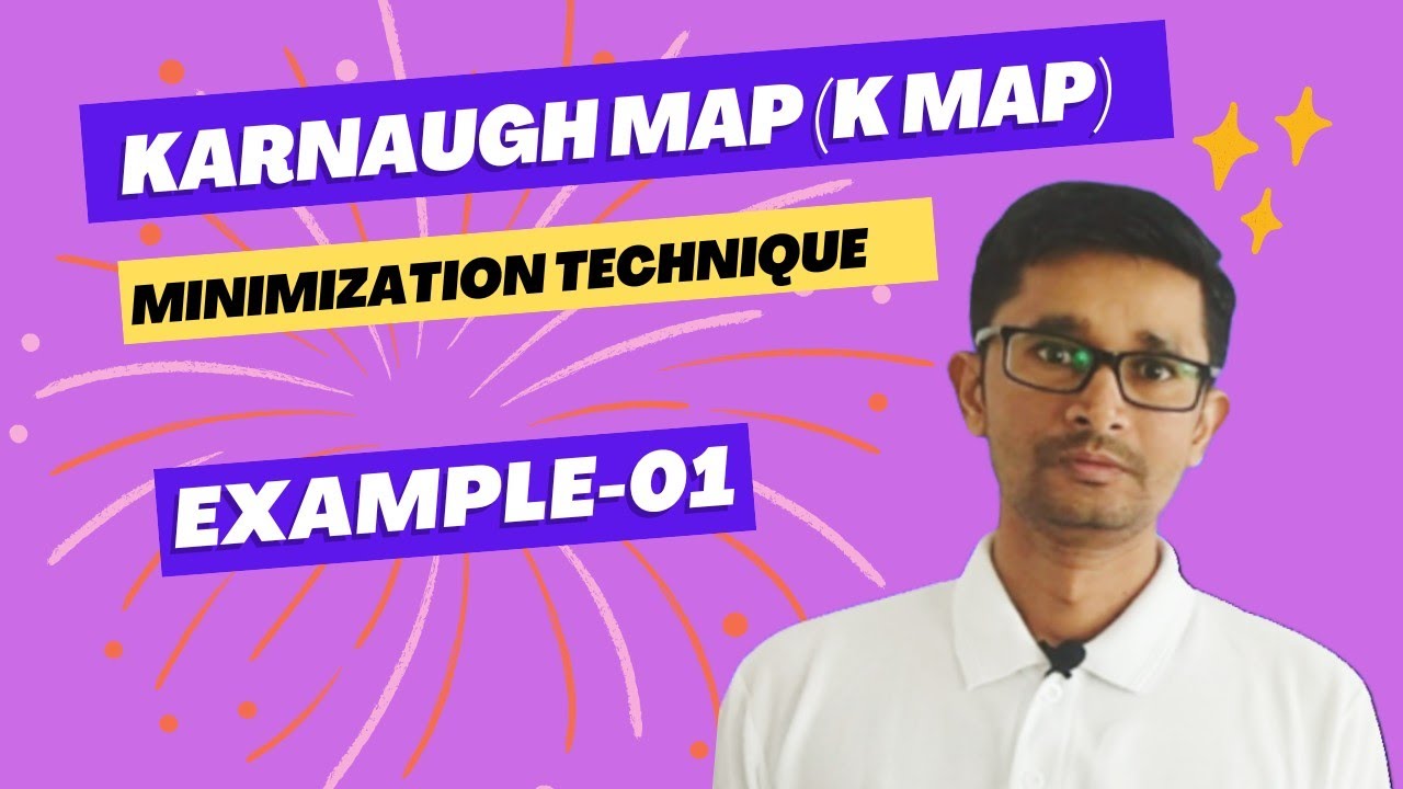 4-Variables K-Map Minimization Technique (EX-01) - YouTube