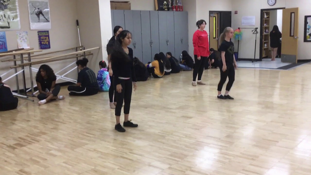 Dance 2 Jazz Skills Test Group 1 - YouTube