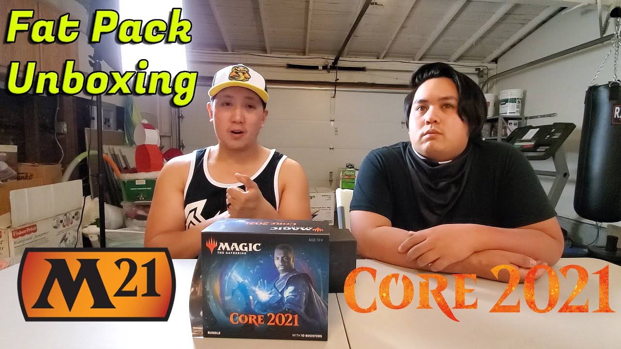Magic: The Gathering Core 2021 Fat Pack Unboxing - YouTube