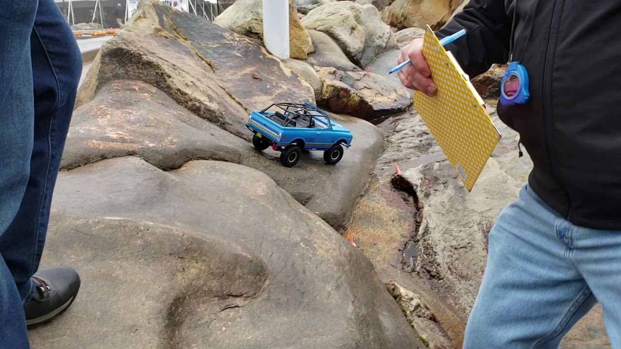 Super shafty fall crawl 2018 class 1 rc crawler course 2 - YouTube