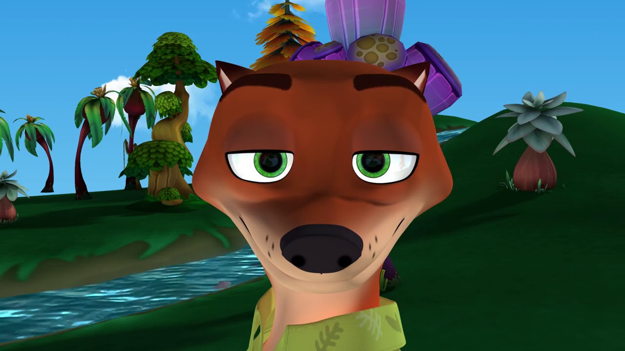 Fox and crow - 3D Animation - YouTube