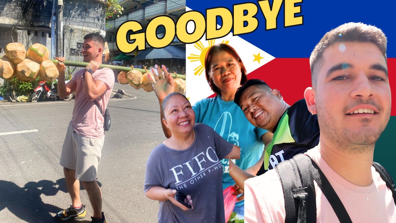 My Goodbye to Filipino Friends & My First Time Selling Buko Like a ...