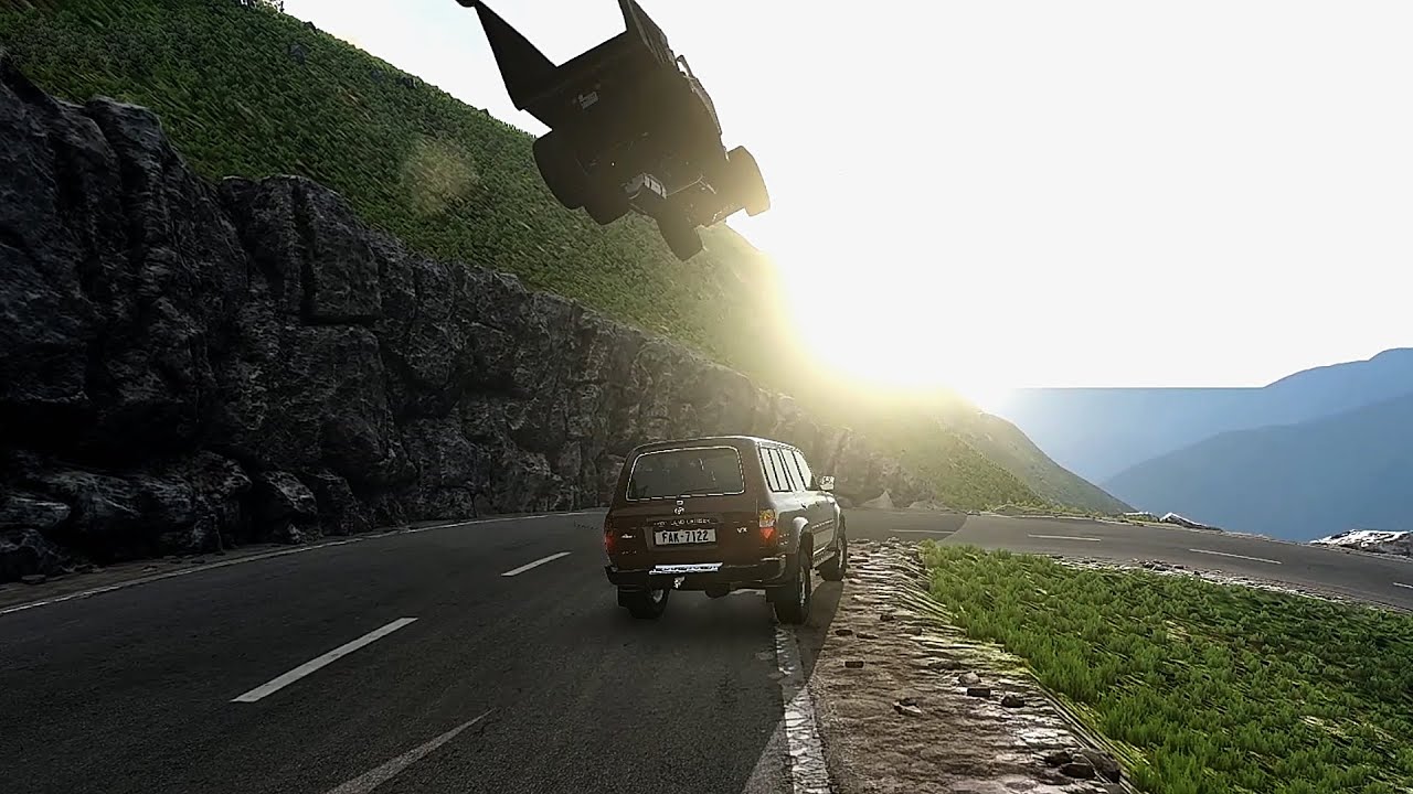 Realistic Car Crashes #2 - BeamNG Drive - YouTube