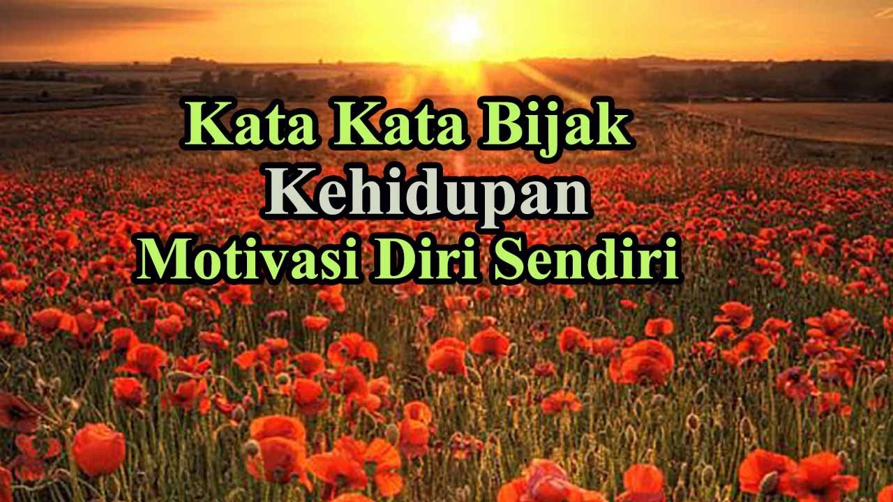 Kata Kata bijak Kehidupan Untuk Motivasi Diri Sendiri !! Kata Mutiara ...