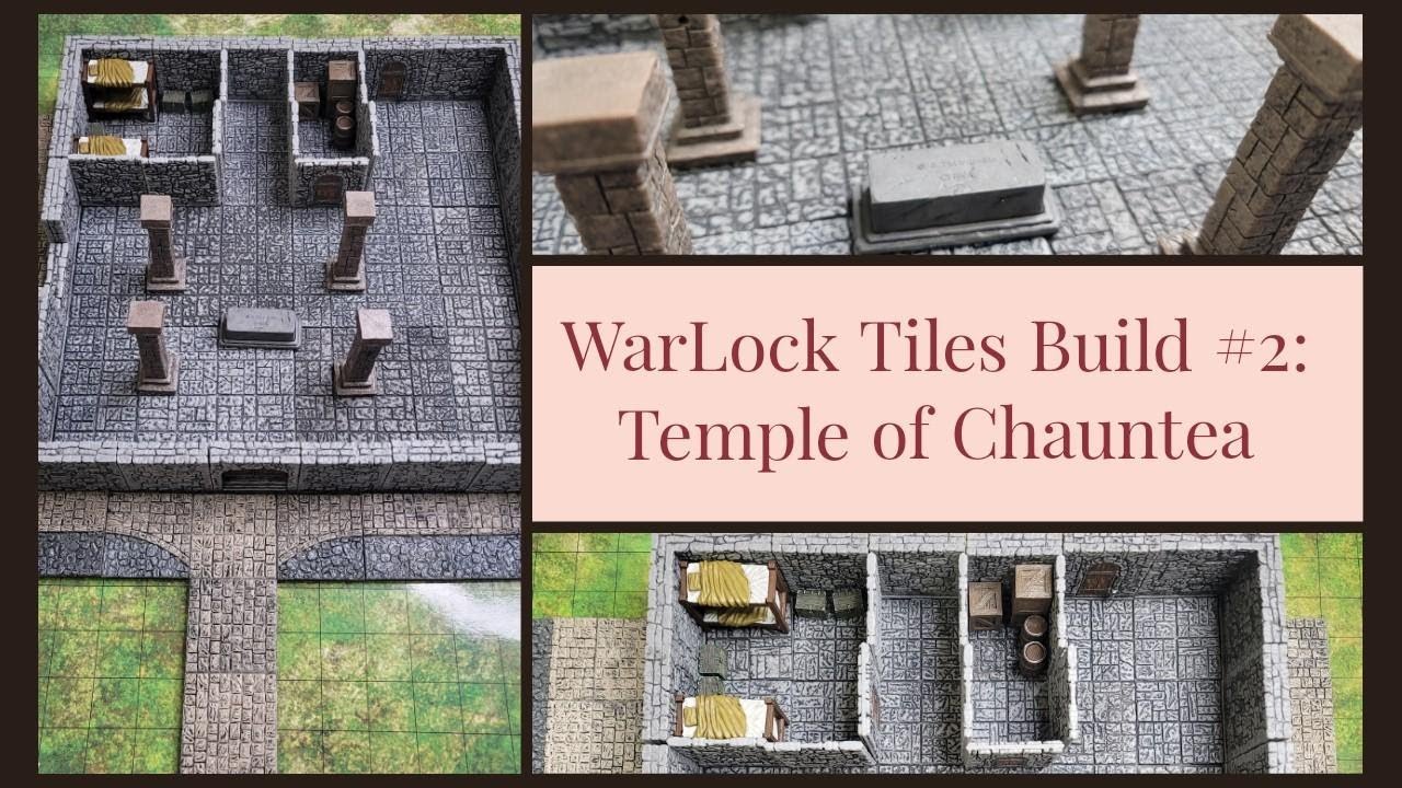 WarLock Tiles Build #2: Temple of Chauntea - YouTube