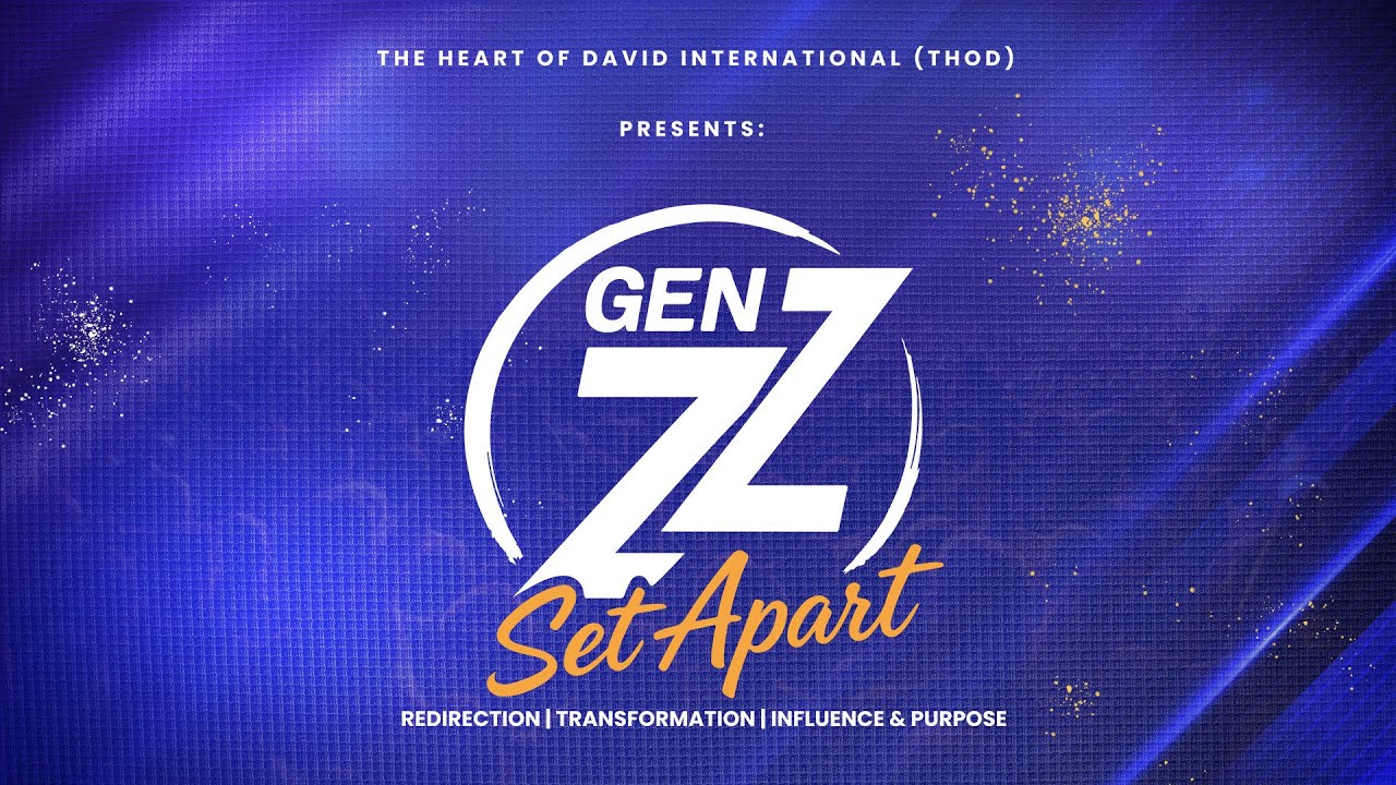 YOUTH CONFERENCE || THEME: GEN Z SET APART || REDIRECTION ...