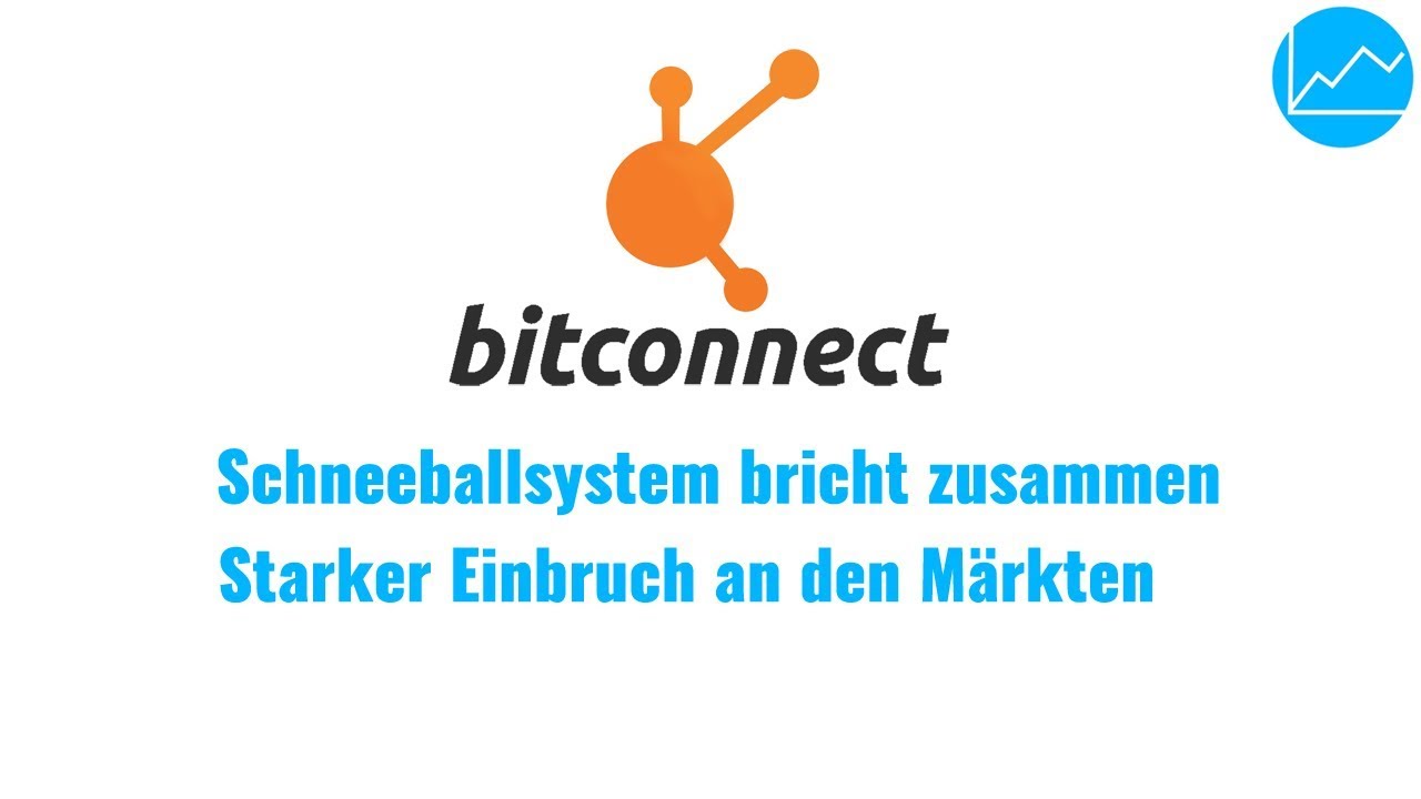 BitConnect (BCC) Schneeballsystem / Ponzi am Ende - Kryptomarkt Crash ...