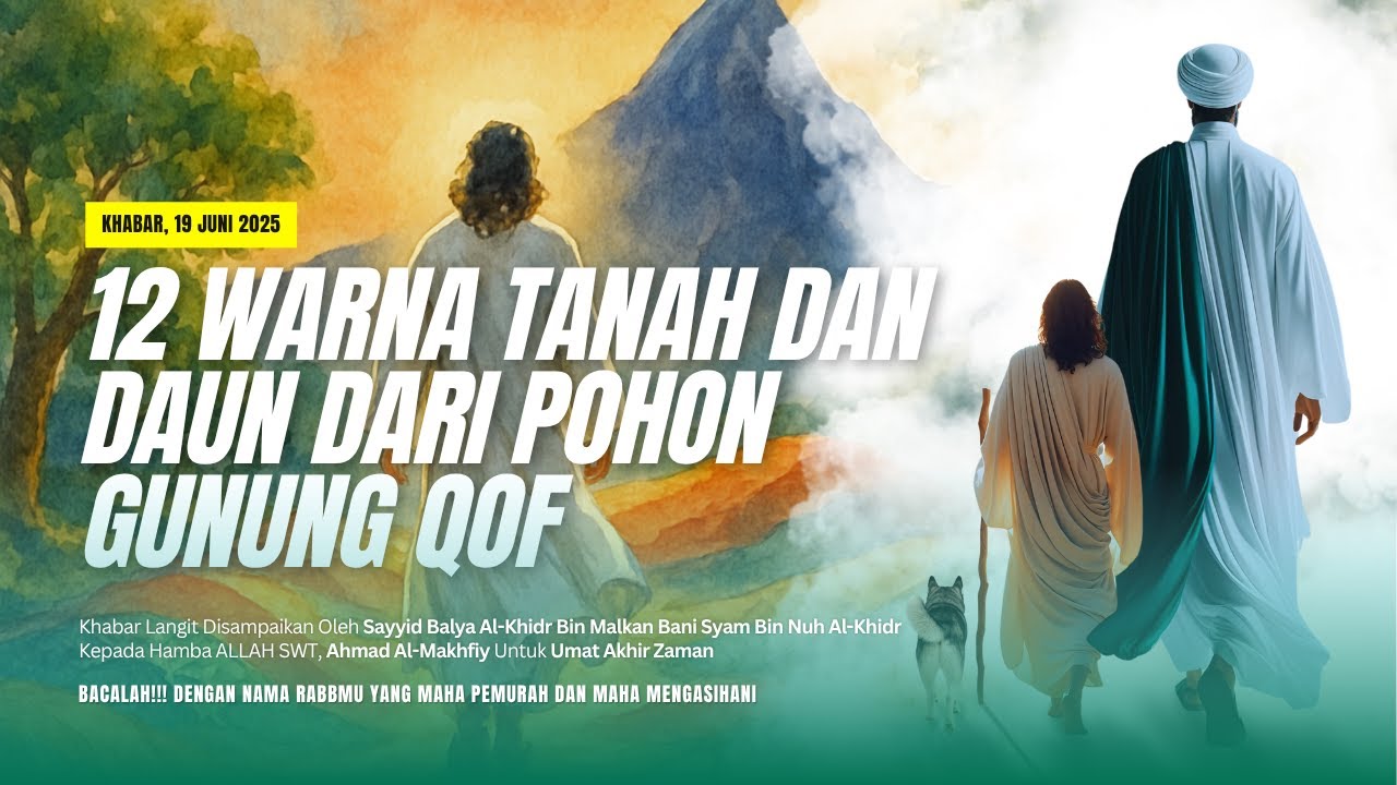 12 Warna Tanah dan Daun dari Pohon Gunung Qof - YouTube