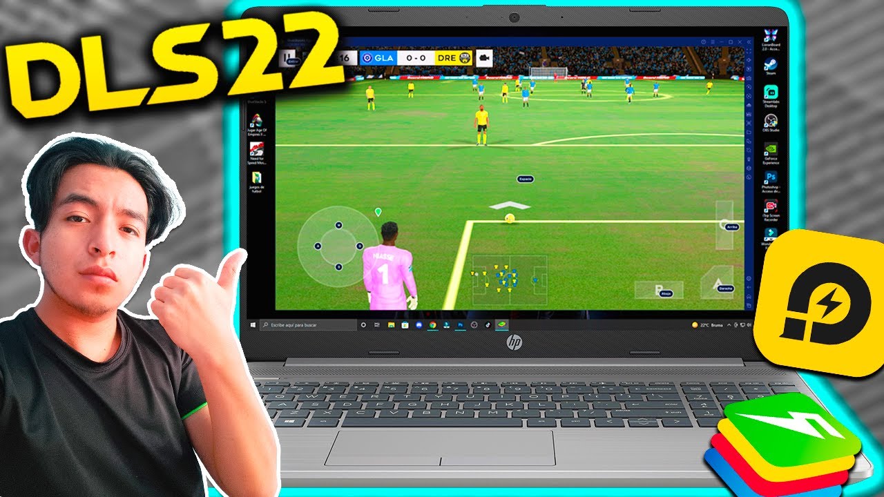 COMO JUGAR DLS 22 EN PC 😱 | Como DESCARGAR y JUGARLO sin PROBLEMAS ...