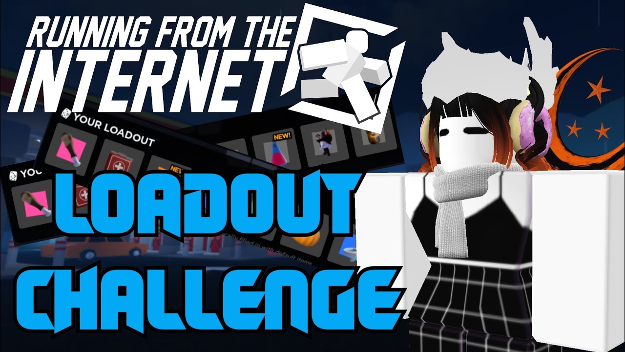 ROBLOX Running From The Internet LOADOUT CHALLENGE... - YouTube