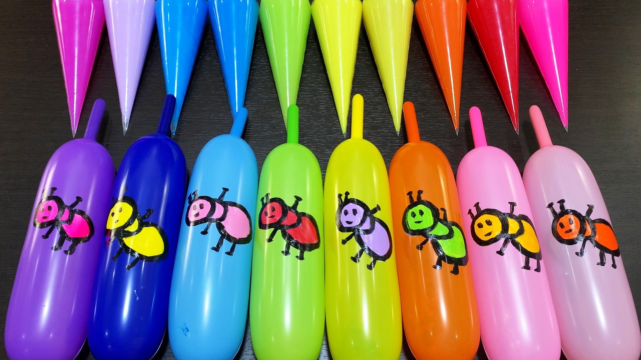 MAKING SLIME WITH PIPING BAG VS BALLOON ! SATISFYING VIDEOS #7075 - YouTube