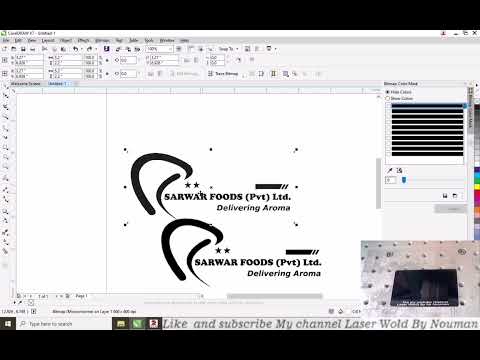 Fiber laser vector file plt, dxf, and solve curve problem, how to trace logo in coral draw. ezcad2