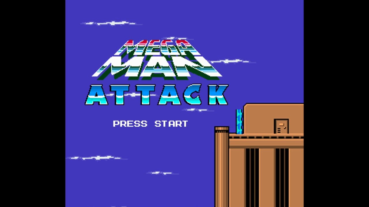 Mega Man Attack (Mega Maker level series) Intro and "Title Screen ...