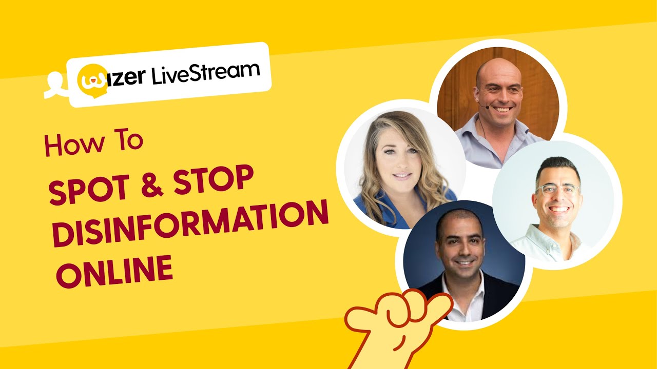 How To Spot & Stop Disinformation | Wizer Panel - YouTube