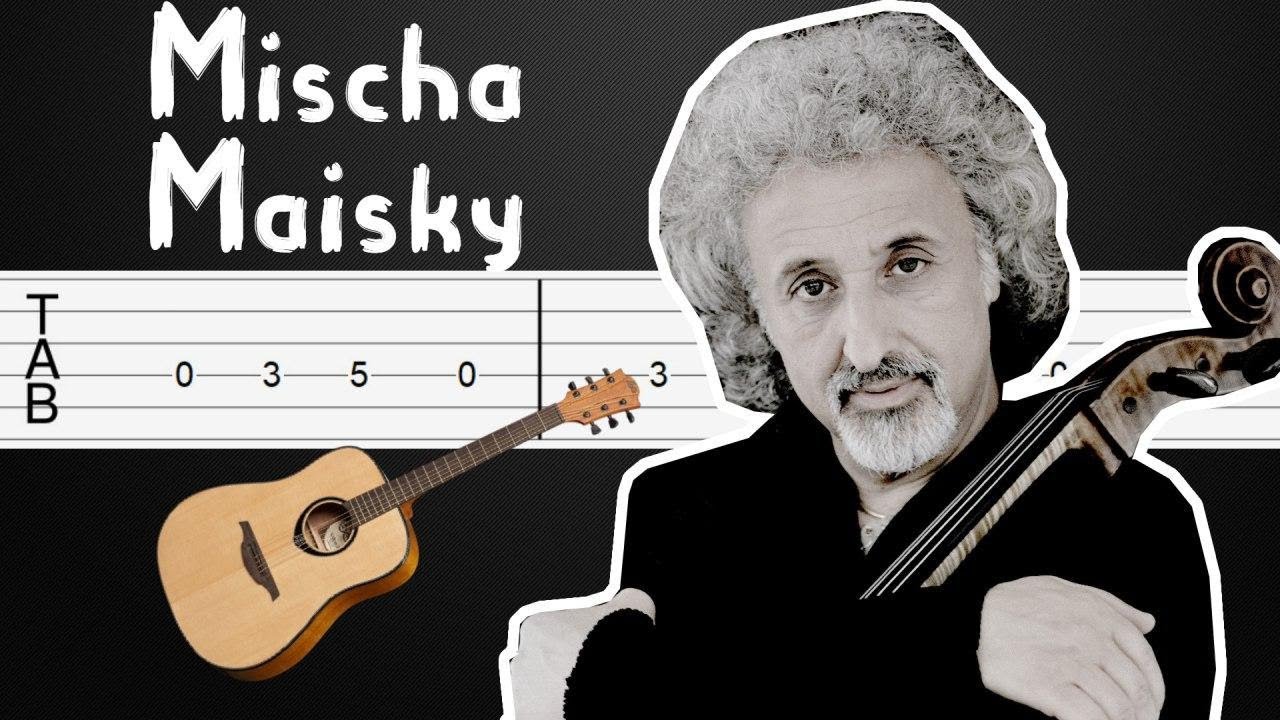 Cello Suite No.1 in G (Bach) - Mischa Maisky Guitar Tabs, Guitar ...