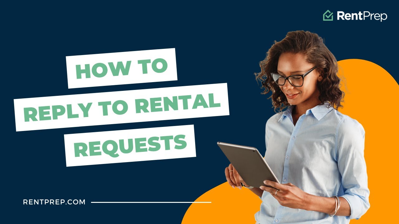 How To Reply To Rental Requests - YouTube