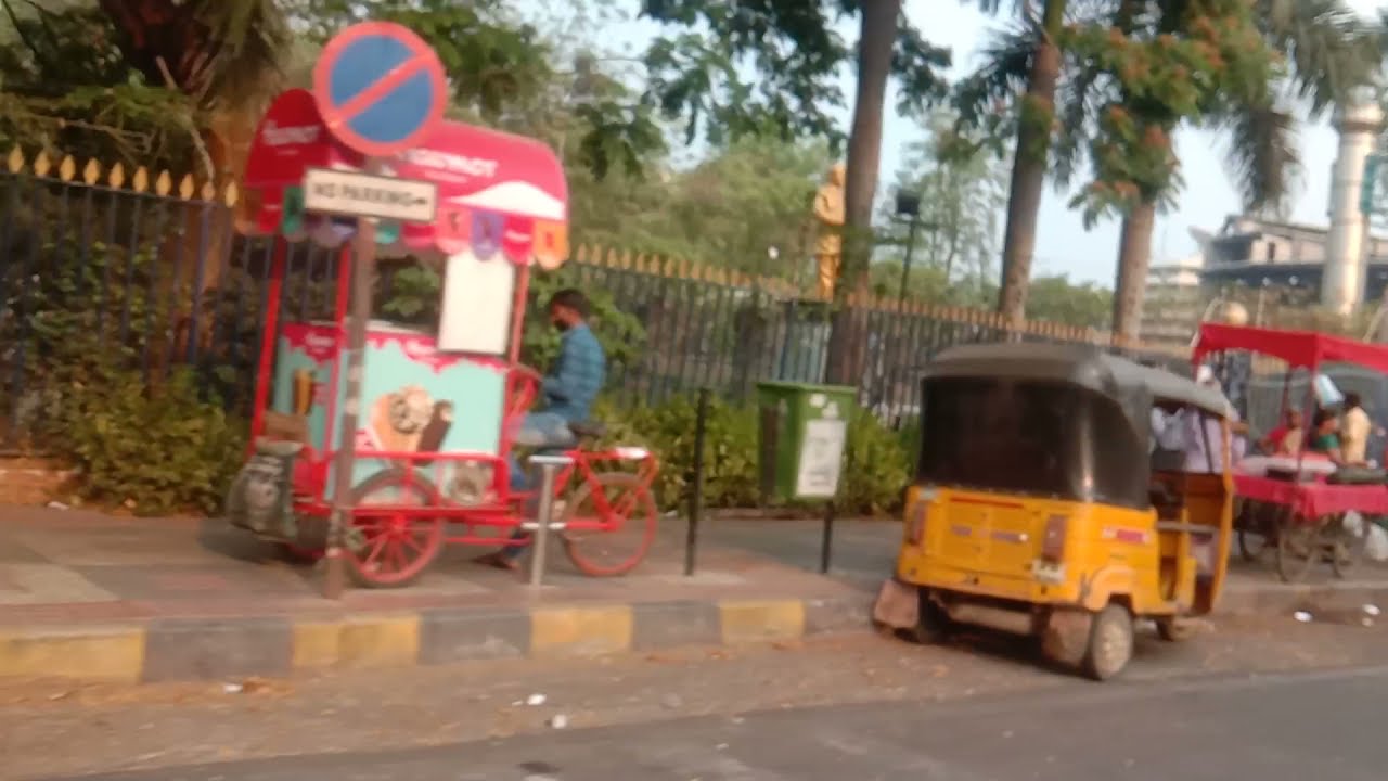 Tank Bund Road , Necklace Road Tour , Tank Bund Hyderabad Telangana ...