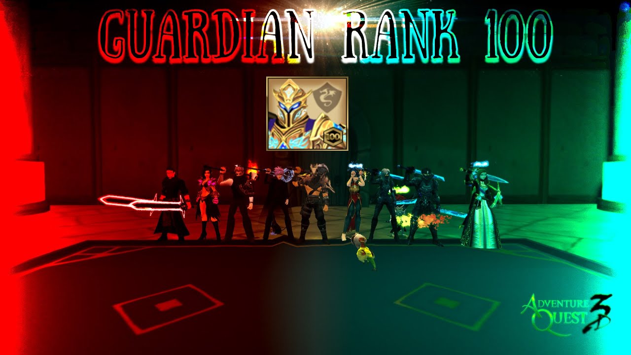 AQ3D GUARDIAN RANK 100 - YouTube