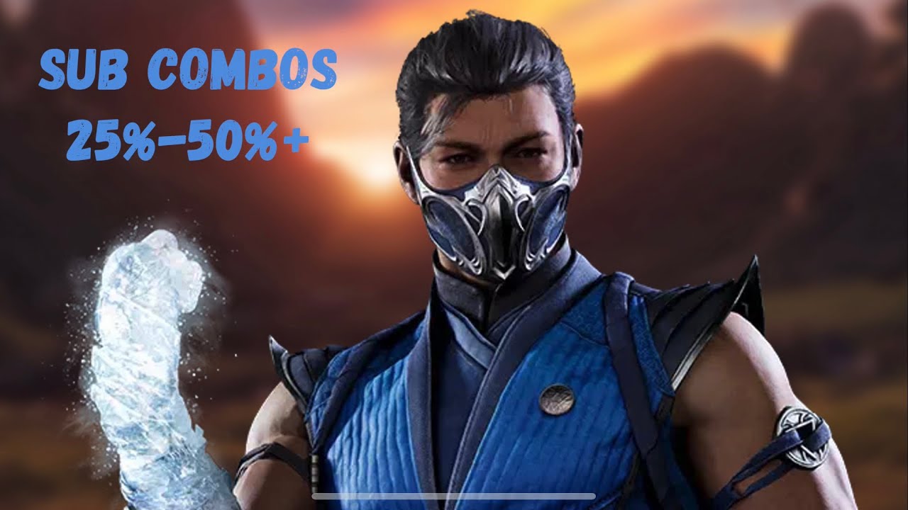 MK1 Beta Sub-Zero(Kameo Frost) Combos Simple-Flashy - YouTube