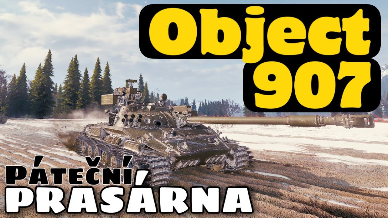 World of Tanks/ Komentovaný replay/ Object 907 - YouTube