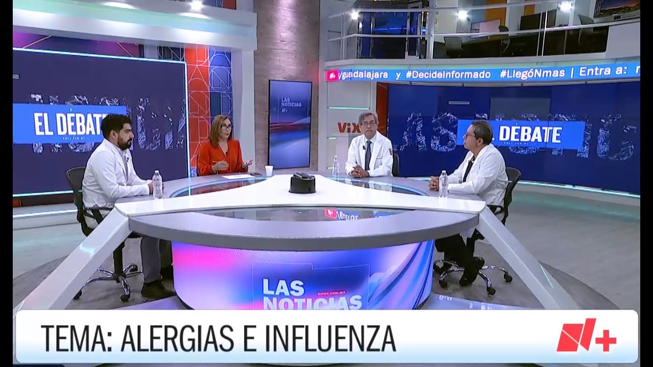 Alergias e influenza | El debate con Rocío López Ruelas - YouTube