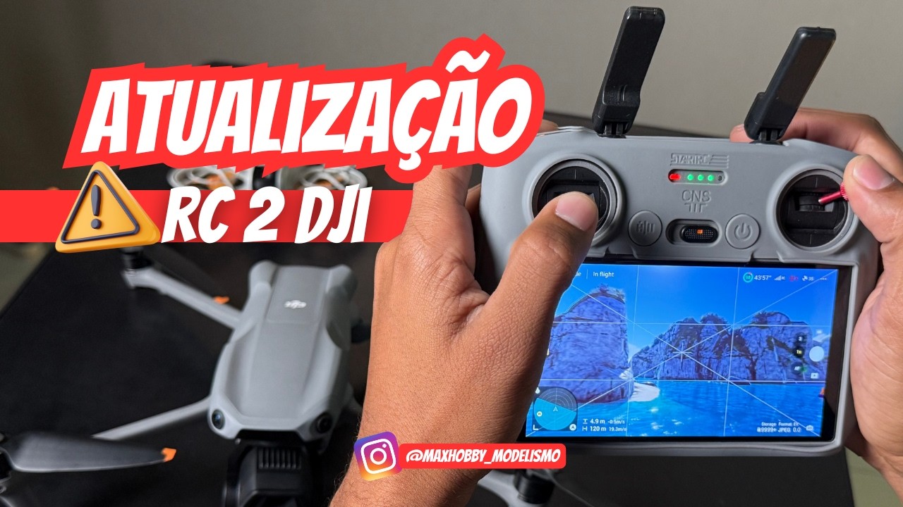 Como Instalar o Novo Simulador de Voo no RC-2 da DJI + Teste na Prática ...
