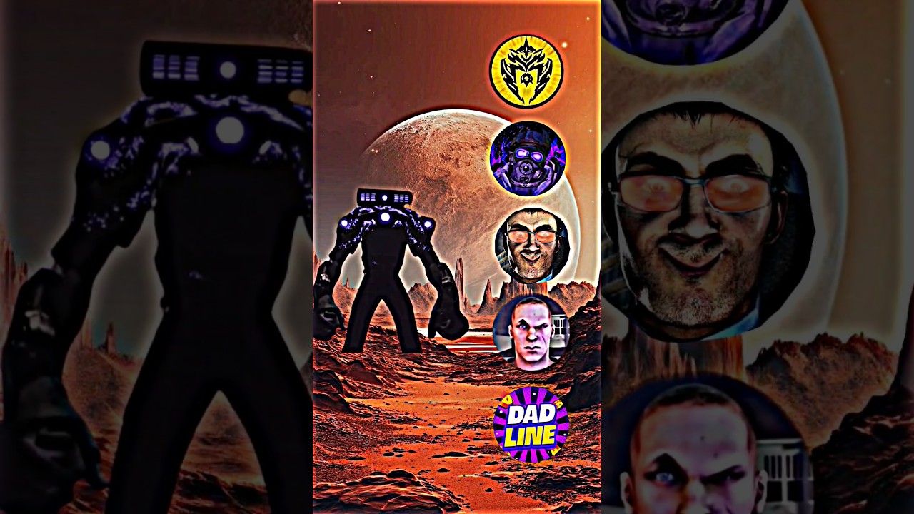 titan projector man vs skibidi 5 creators boss battle | who is stronger ...