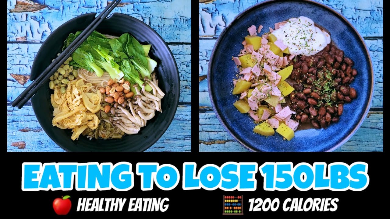 🍎 EATING TO LOSE 150LBS | 🧮 1200 CALS | 🍜 NOODLE BOWL | 🍖 PASTRAMI BRIE ...