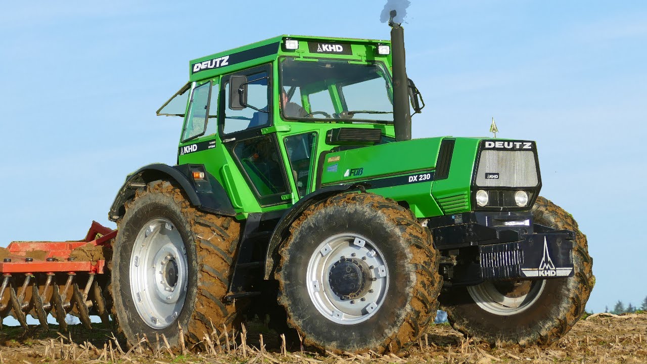200 PS luftgekühlt 🔥 Deutz DX230 im Einsatz! - YouTube
