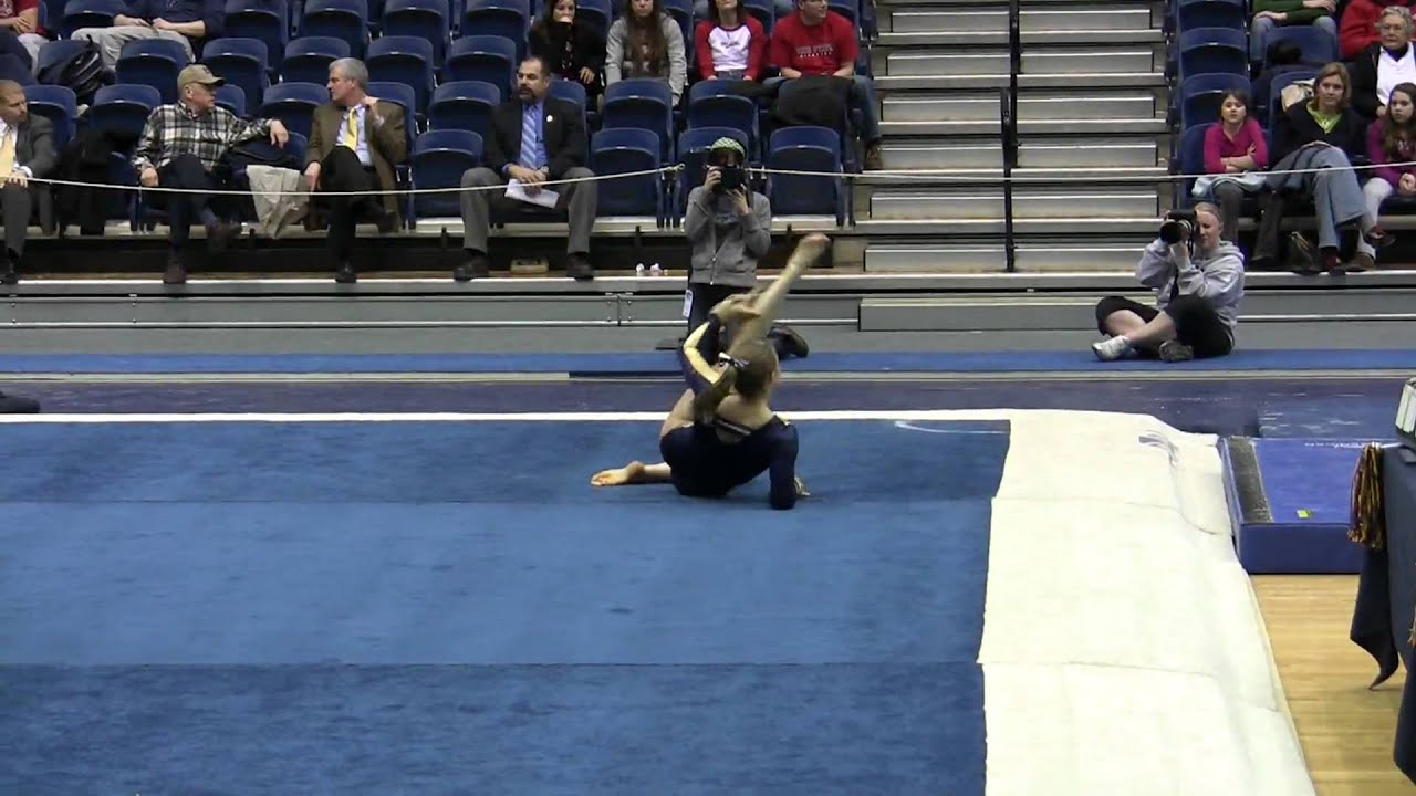 Molly Moyer 2010 Pitt vs. Ohio State Floor - YouTube