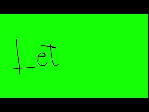 Lets go Green Screen - YouTube