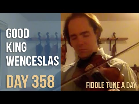 Good King Winceslas - Fiddle Tune a Day - Day 358 - YouTube