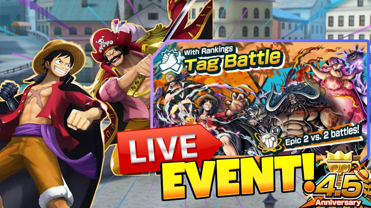 Tag me In Coach One Piece Bounty Rush Live Stream - YouTube