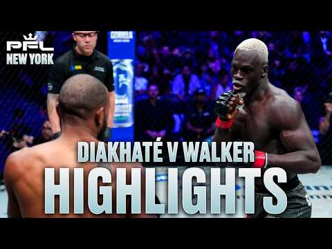WHAT A DEBUT!! | Moustapha Diakhaté v Darryl Walker - Fight Highlights | PFL New York