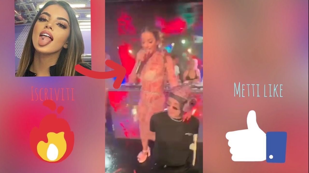 GRELMOSS INSULTATA DAL PUBBLICO FA SALIRE UN FAN SUL PALCO E GLI TWERKA ...