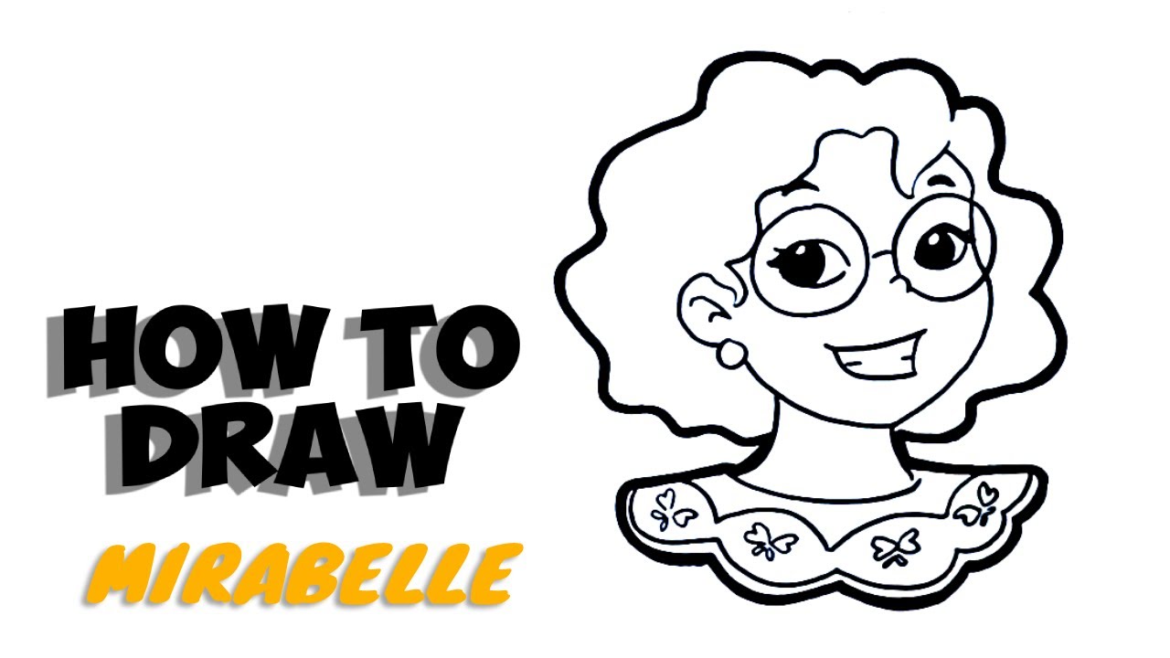 How to Draw Mirabelle From Enchanto | Drawing Easy Step by Step - YouTube