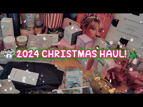 2024 CHRISTMAS HAUL! ☃️🩷 - YouTube