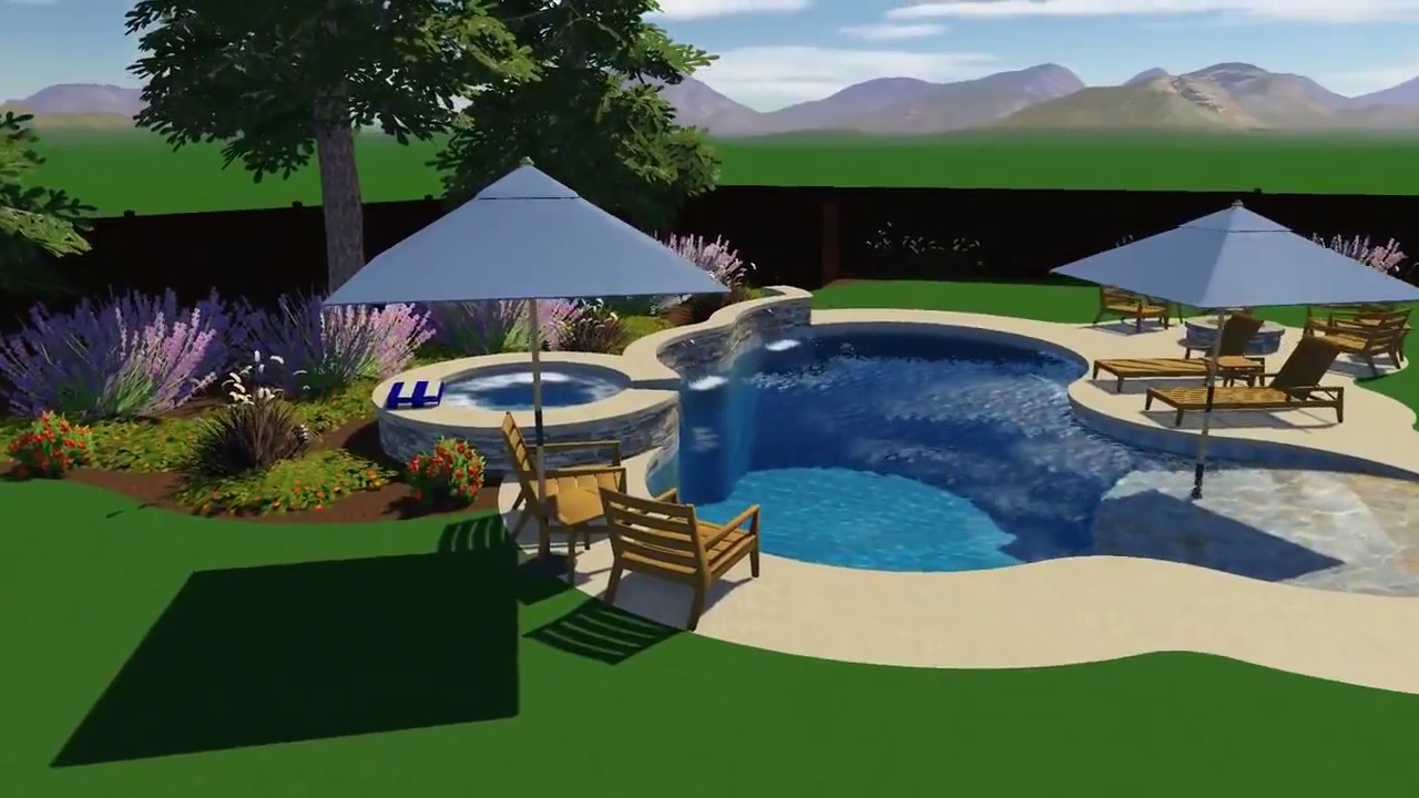 Raised Spa and wall - YouTube