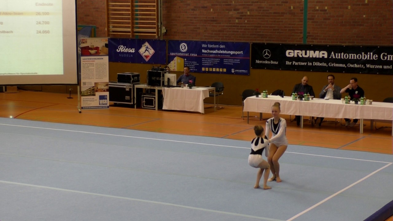 Sachsenpokal 2016 005 034 Women's Pair Age Group Balance EST ...