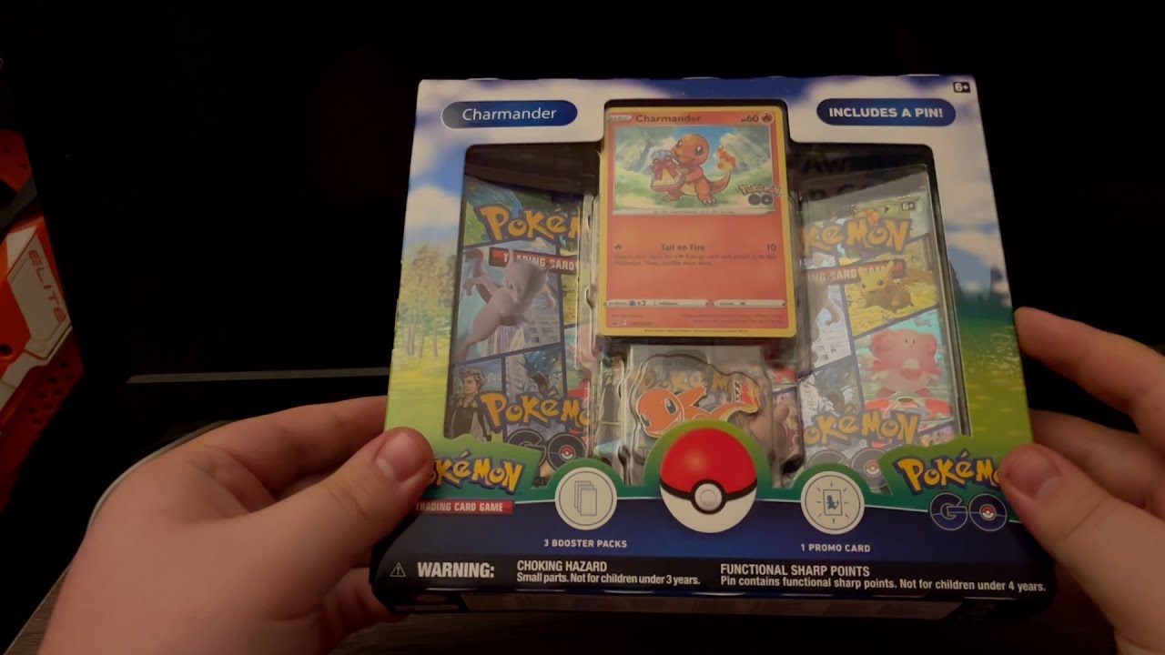 Pokemon Go Charmander Pin Collection Box Opening - YouTube