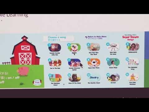 Super simple songs video collection volume 1 dvd menu Kiana Johnson ...