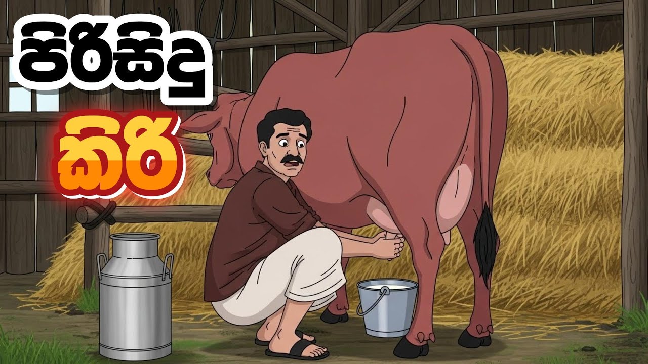 පිරිසිදු කිරි |Pirisidu kiri |Sinhala Cartoon | Cartoon Kathandara ...