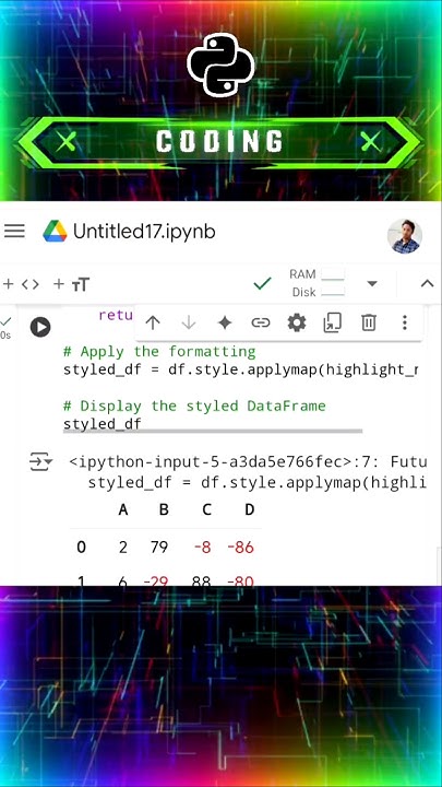 Make Your Data Shine: Highlighting Negative Values in Python - YouTube