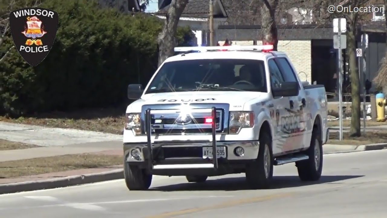Responding: Windsor Police Service, Marked Ford F-150 - 2019 - YouTube
