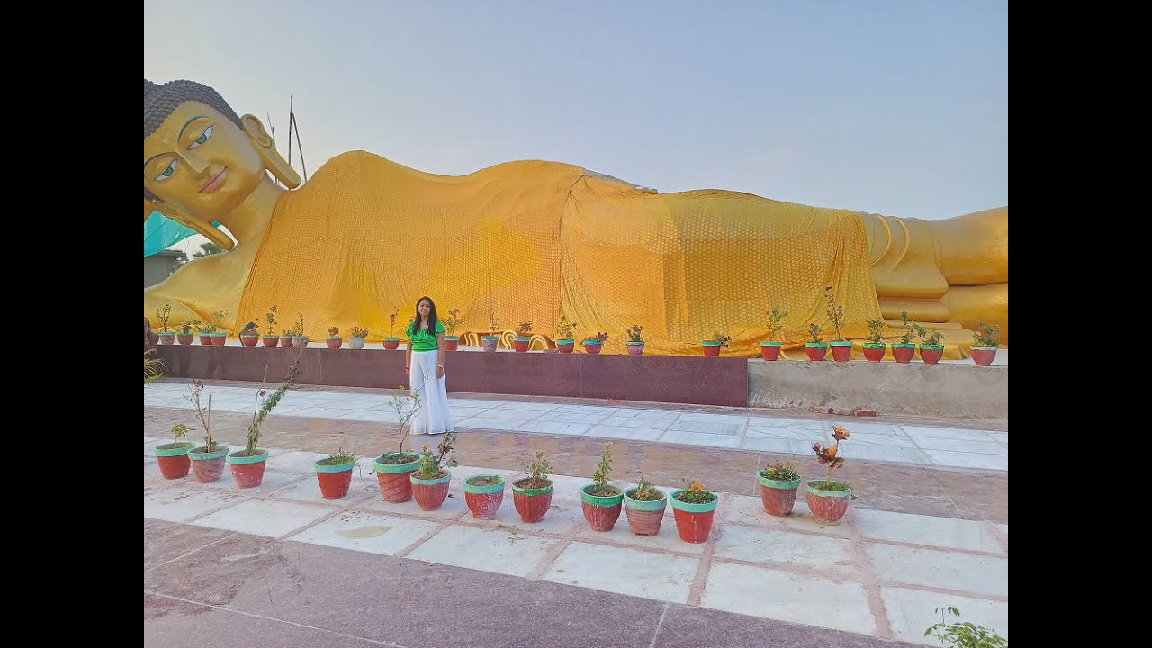 The Sleeping Buddha Statue| Reclining Buddha| Bodh Gaya, Bihar. - YouTube