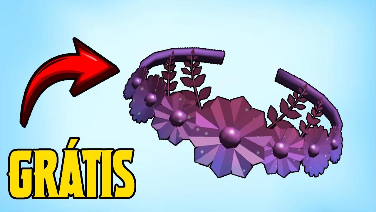 Como Ganhar Coroa de Flores Grátis no Roblox [FREE] - YouTube