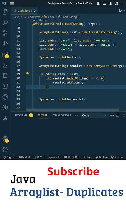 Java In Telugu Java Arraylist Remove Duplicates Java Collections Java Tutorial For