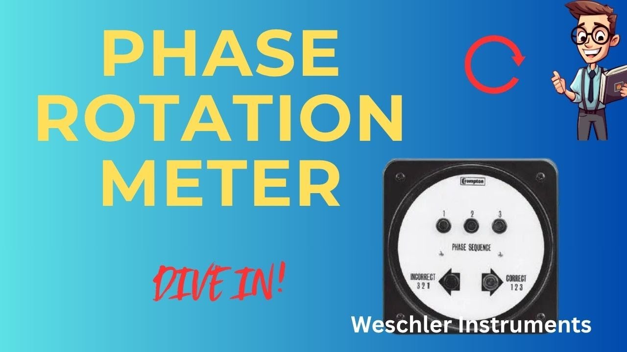 Phase Rotation Meter - YouTube