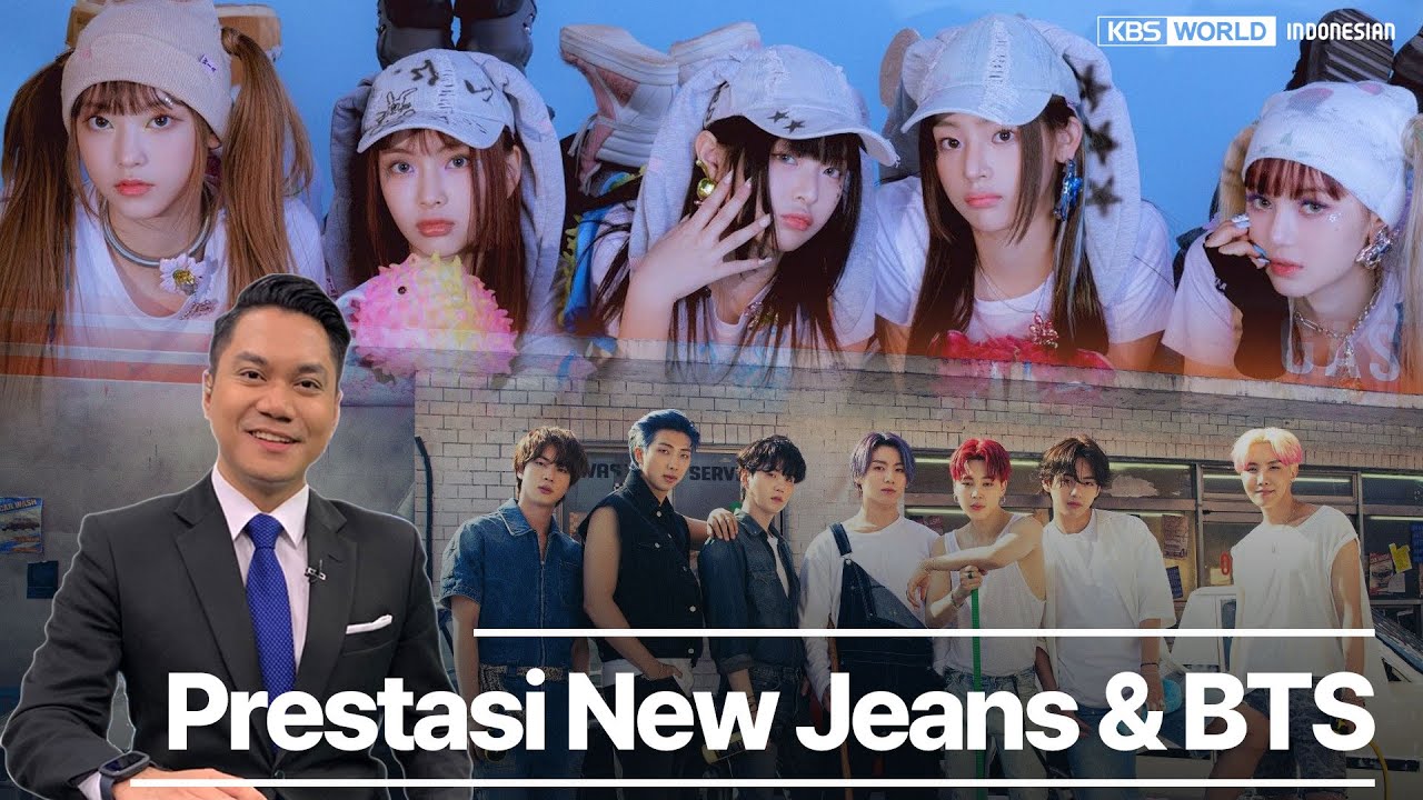 Prestasi New Jeans & BTS - YouTube