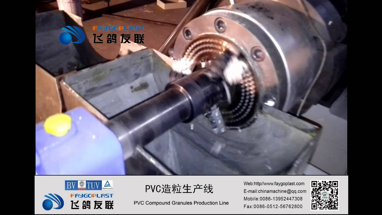 PVC Compound Production Line - YouTube